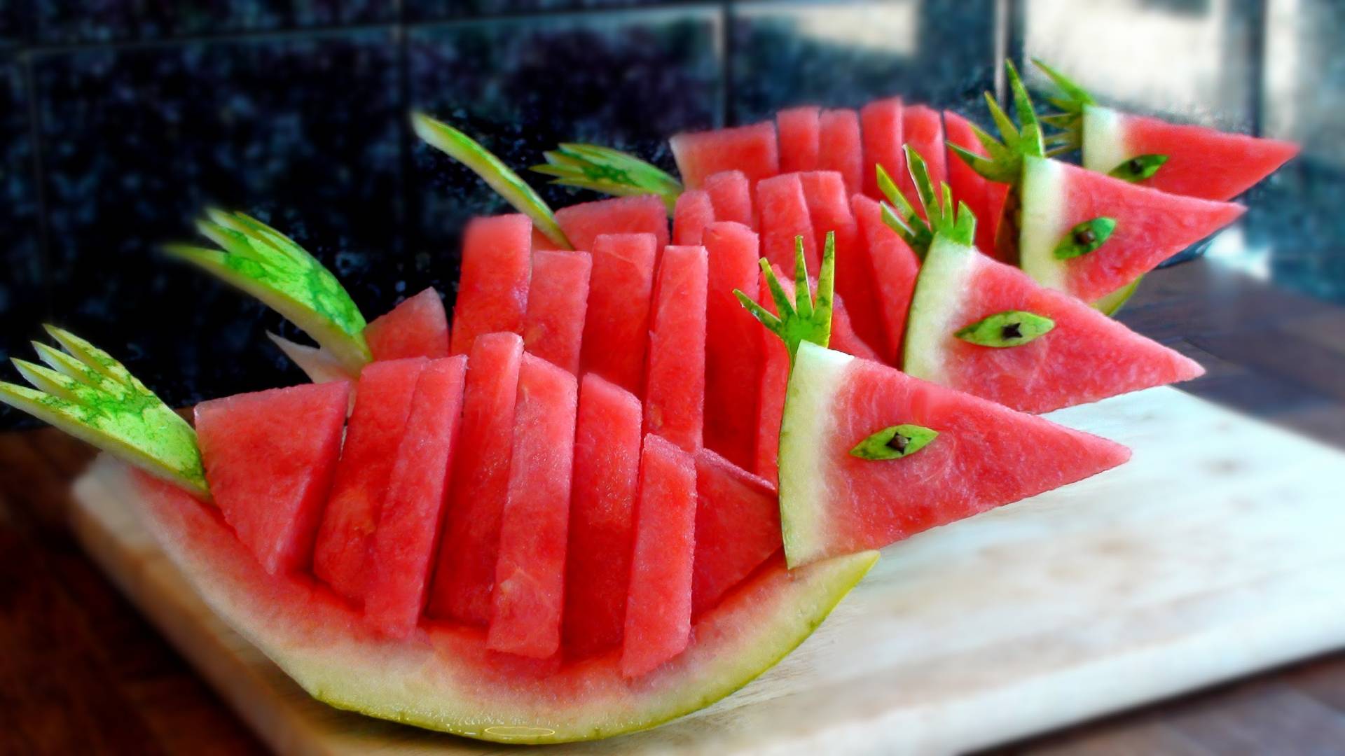 Arte Mukimono Decoración Con Frutas Y Verduras Conociendo Mas Con
